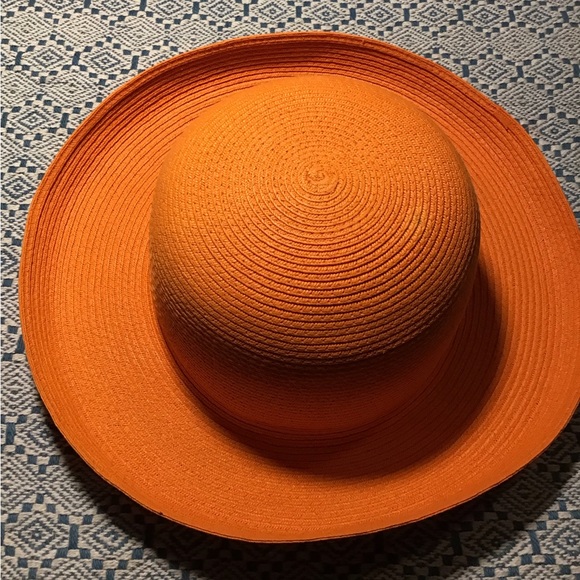 Cappelli Straworld | Accessories | Cappella Straw World Orange Sun Hat ...